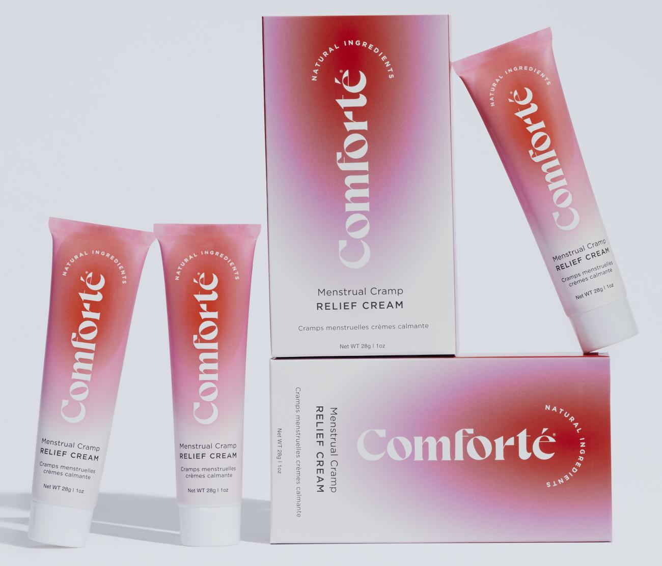 Comforté Natural Rolls Out Menstrual Cramp Relief Cream Drug Store News