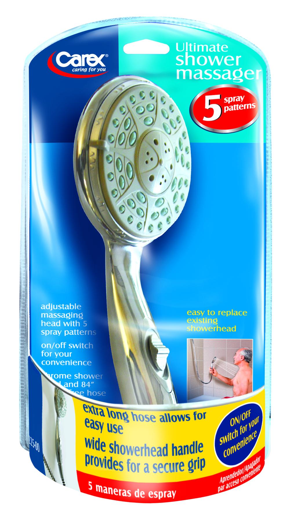 Carex Launches Wide Grip Mobile Shower Head Drug Store News