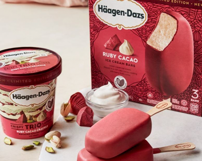 Häagen Dazs Rolls Out Limited Edition Ruby Cacao Collection Drug
