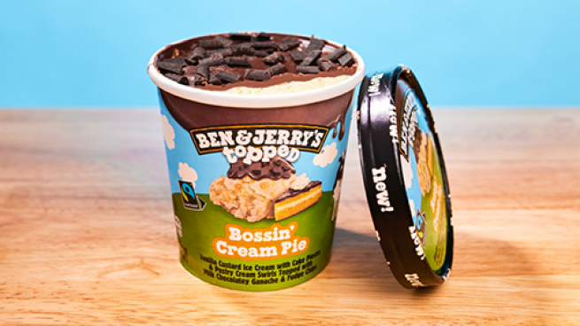 Ben And Jerrys Rolls Out 2 Dessert Inspired Ganache Topped Flavors Drug Store News